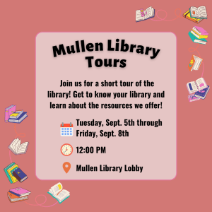 Library Tours and Research Help – What's Up at the Libraries